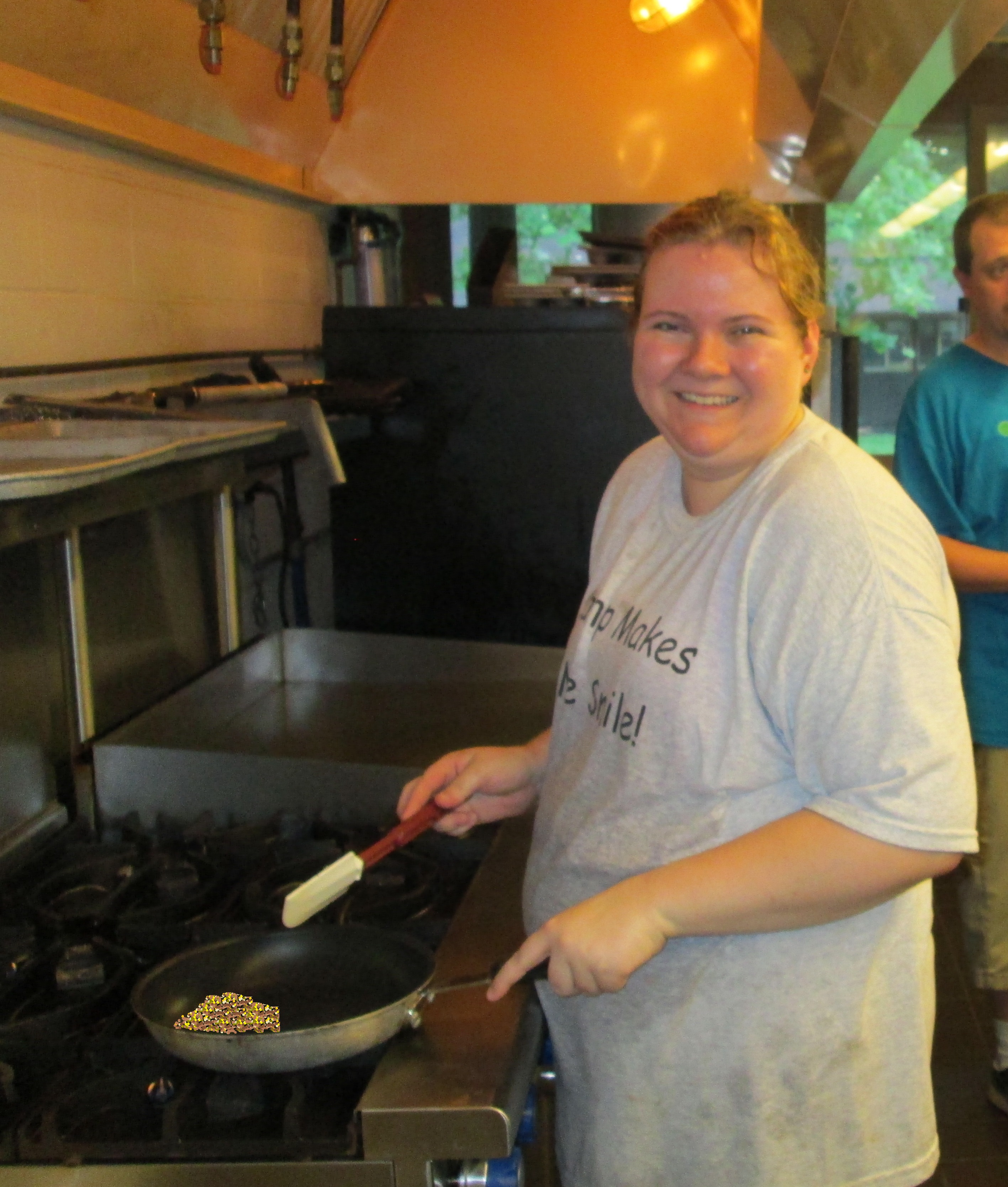 Sarah Cooking | Stepping Stones (Ohio)