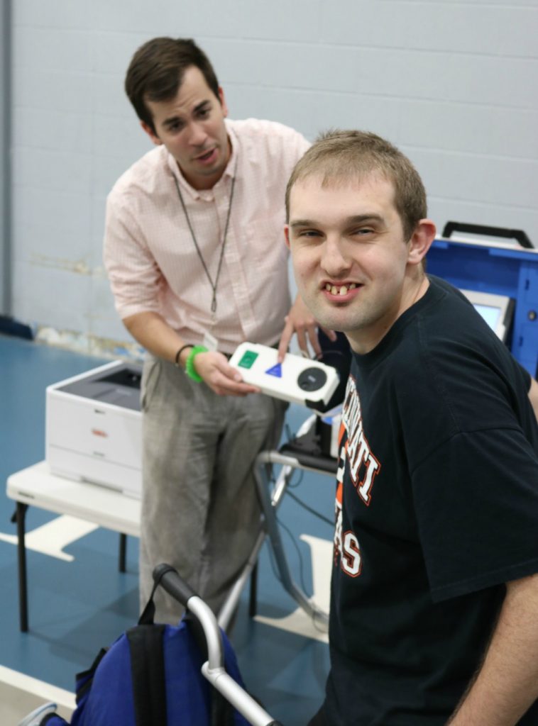 Adult Participants Enjoy First-Hand Look at New Accessible Voting ...