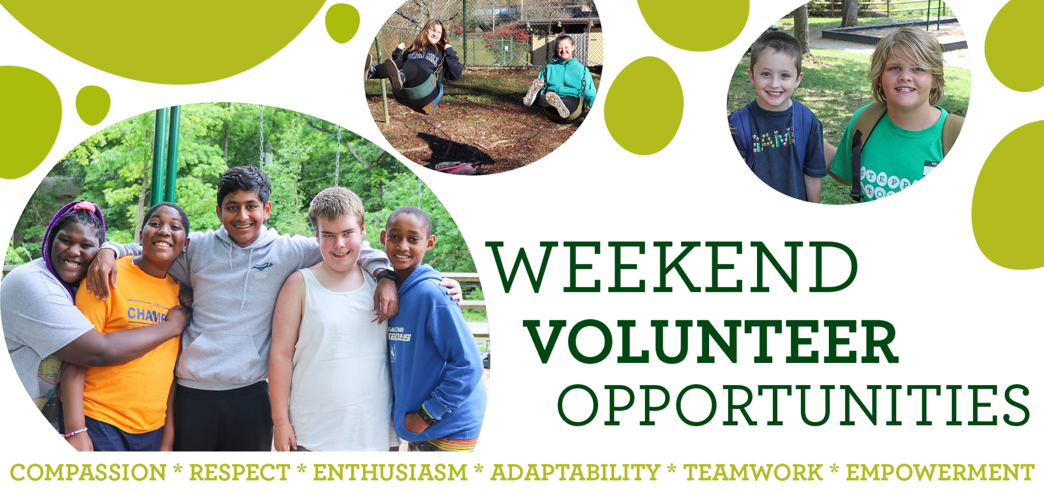 Weekend Volunteer Opportunities at Stepping Stones | Stepping Stones (Ohio)